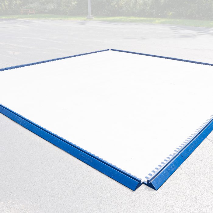 Skate Anytime - Deluxe 10' x 10' Synthetic Ice Rink for Hockey - Skateable Artificial Ice Tiles ...